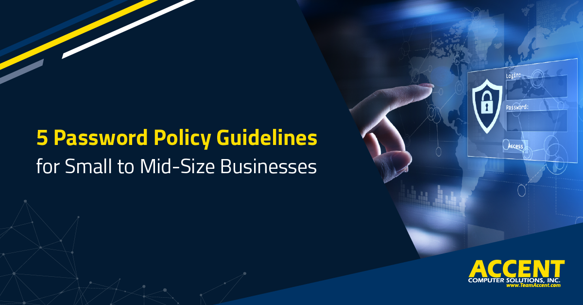 5 Password Policy Guidelines for Small to Mid-Size Businesses | VC3